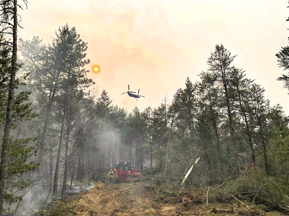 Wilderness Trail Fire update: Beaches, railroad and local roads ...