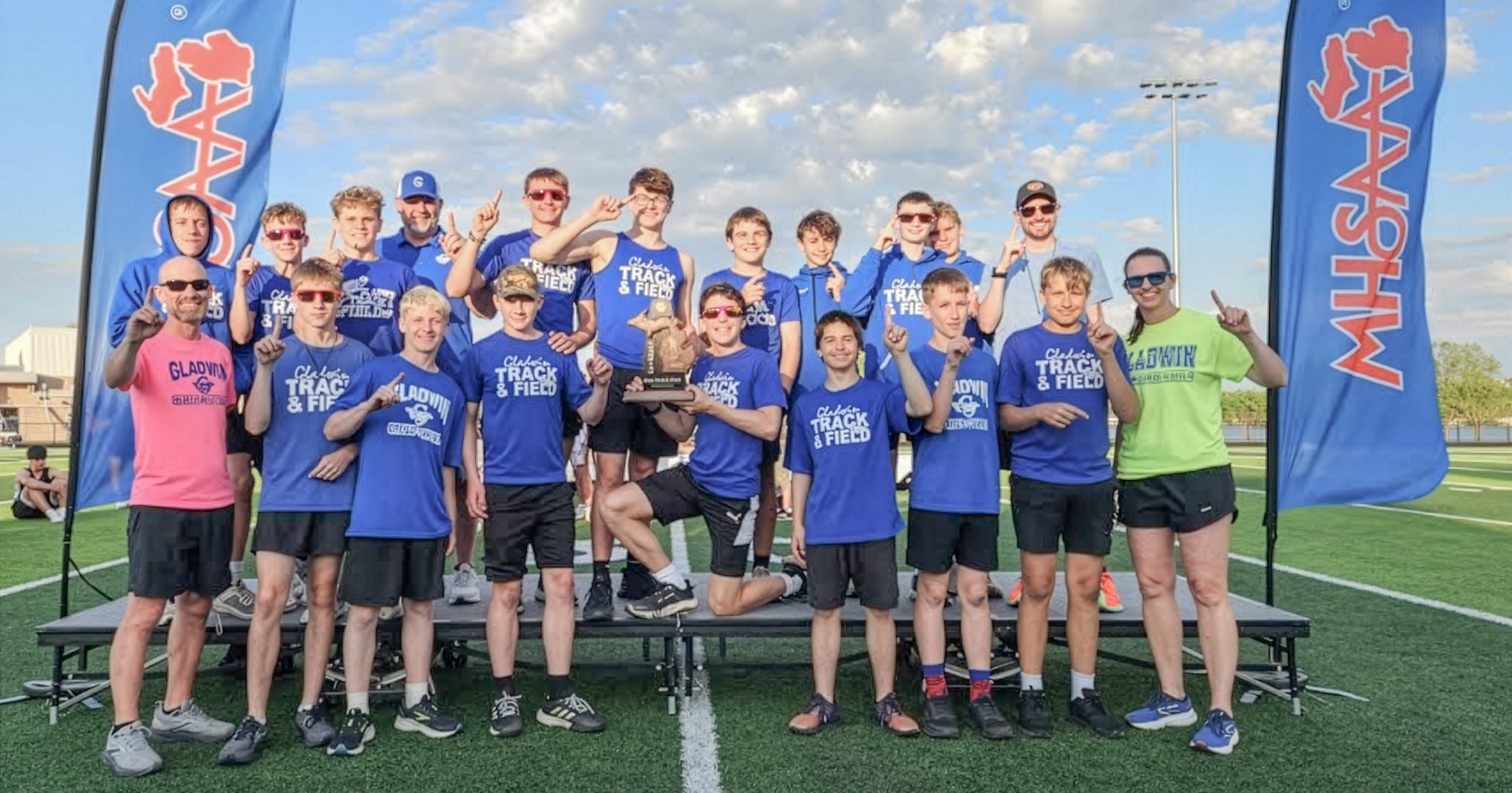 Junior High boys win regional track title | Gladwin County Record ...