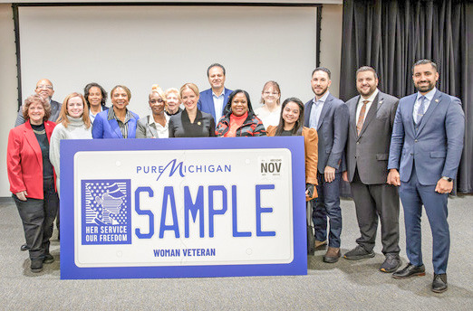 New license plate honoring Michigan’s women veterans now available ...