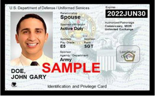 Defense Department expands retiree, dependent ID card renewals by mail ...